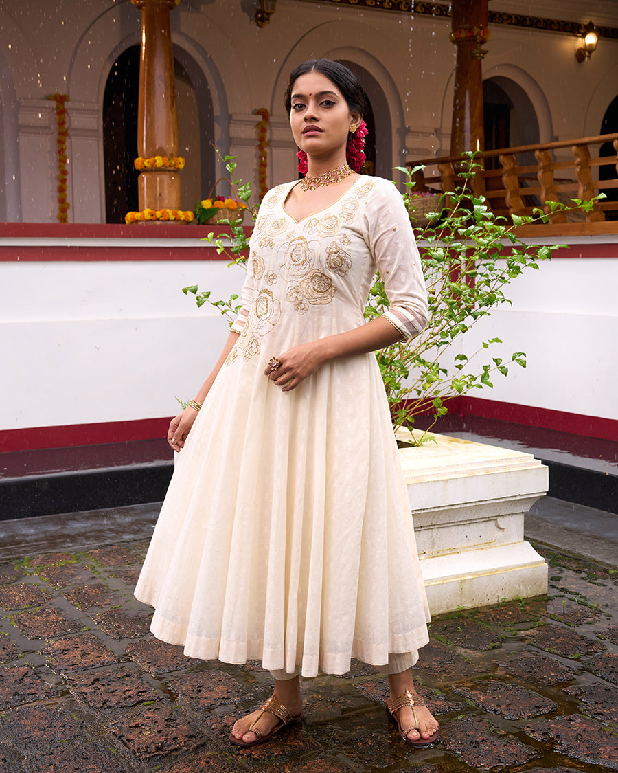 Onam Anarkali With Bottom – JUGALBANDHI
